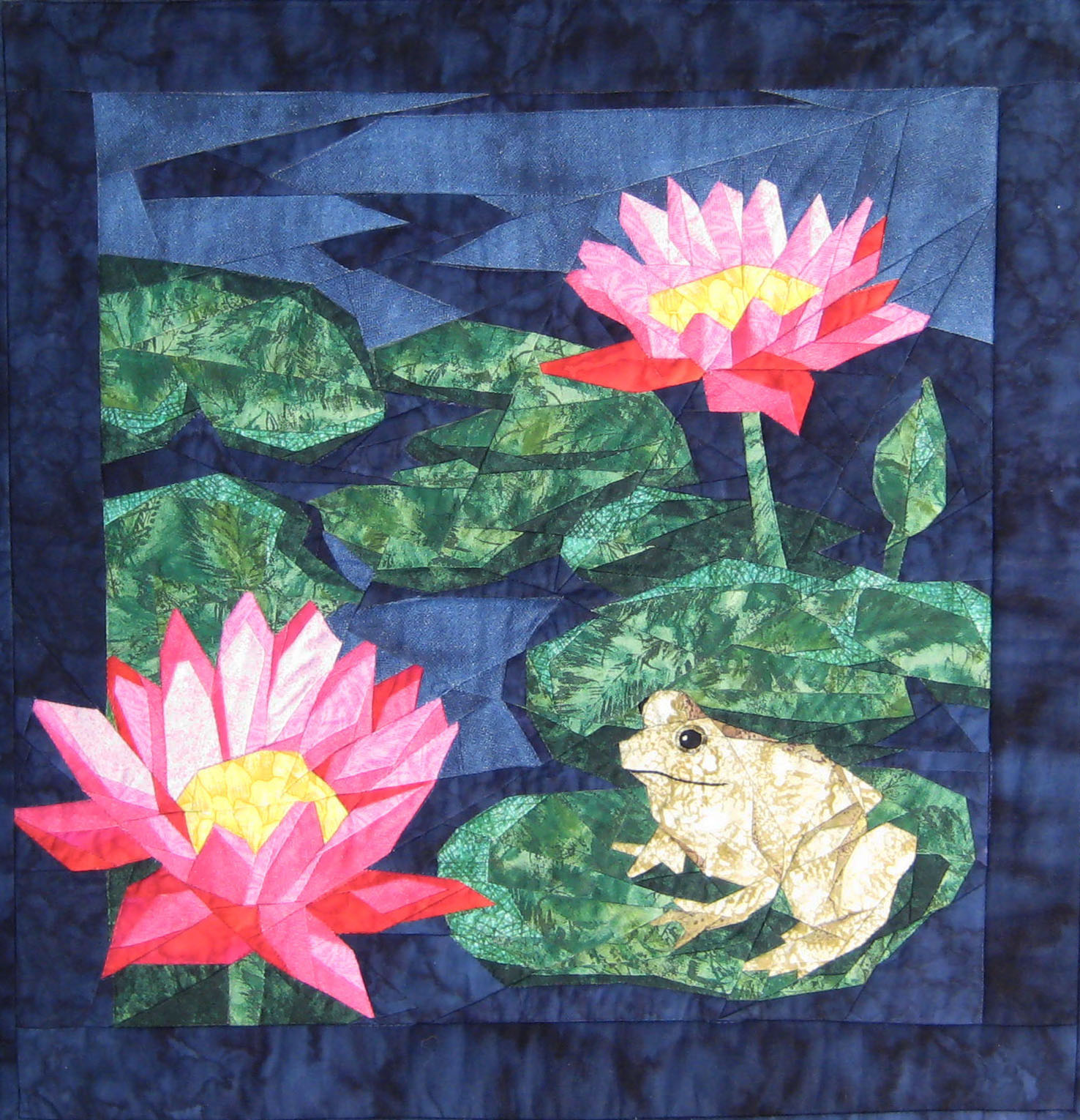 Water Lily Quilt Pattern Water Lily Quilt: A Touch Of Hawaii Without
