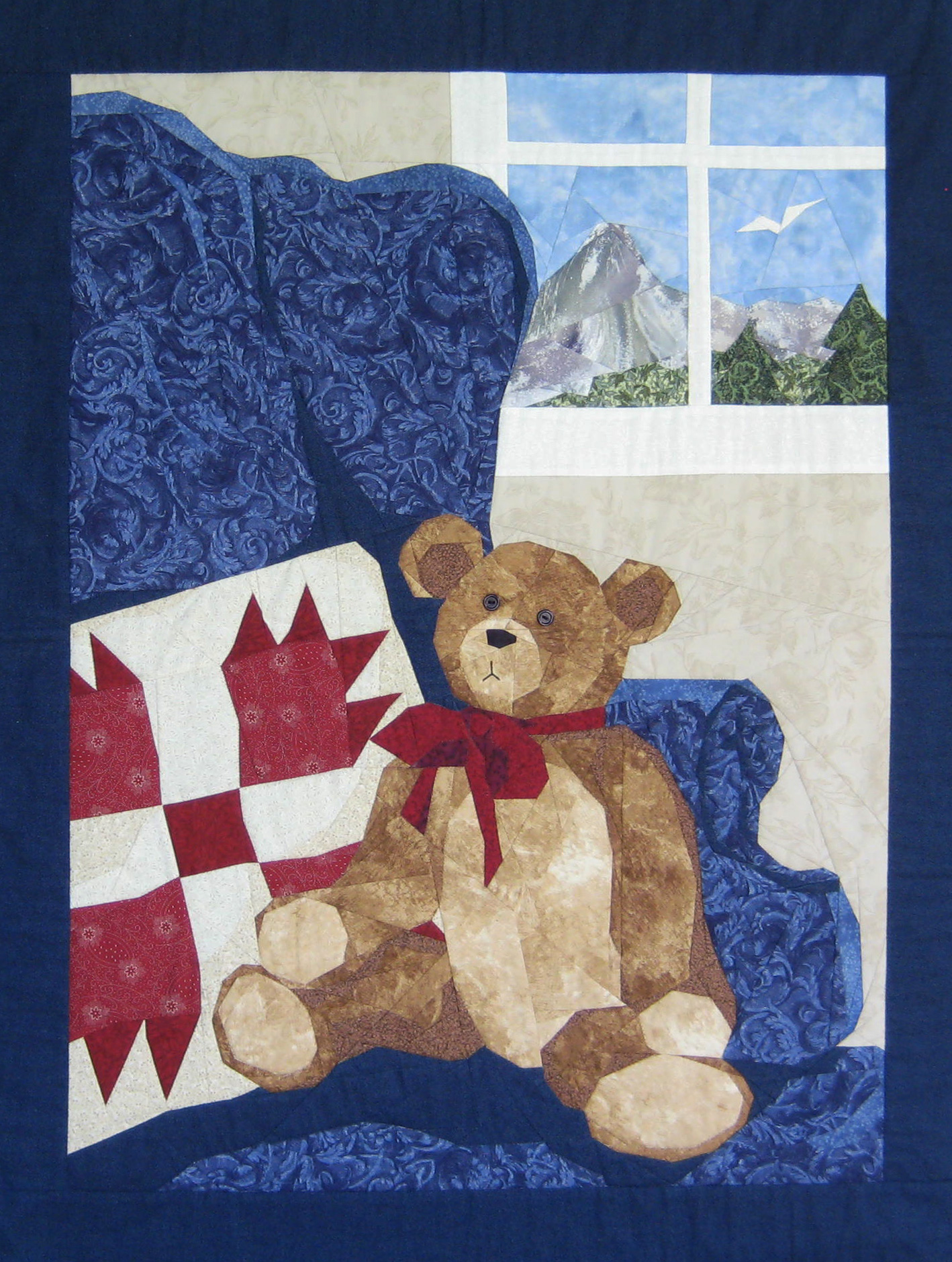 Teddy Bear Quilt Block Pattern My Three Bears | Quilters Warehouses